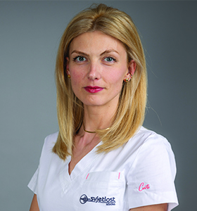 Liječnici oftalmološke Klinike Svjetlost: dr. Mateja Končarević